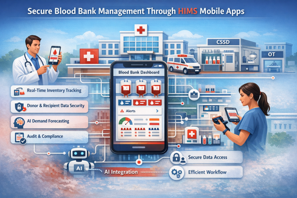 Secure Blood Bank Management Through HIMS Mobile Apps | Technology Remark